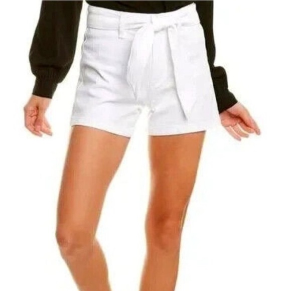 Joe's Jeans | Shorts | Joes Jeans Valerie White Wash Belted Tie Waist ...